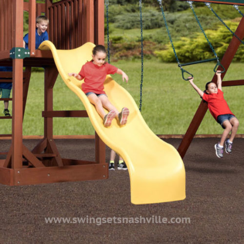 10 Ft Double Wall Wave Slide | Swingsets and Playsets Nashville, TN