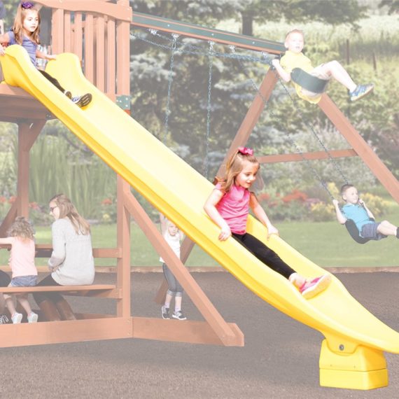14 FT Rocket Slide | Swingsets and Playsets Nashville, TN
